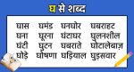 534+ घ से शब्द और वाक्य - Gha Se Shabd in Hindi